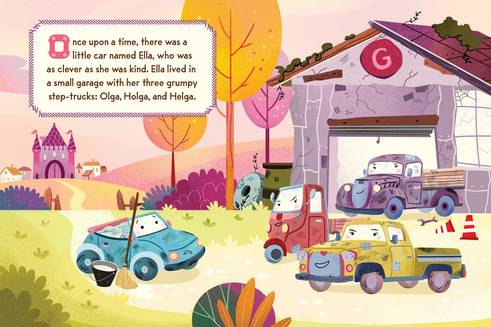 Truck Tales: Cylinderella and the Royal Car Show – Bushel & Peck Books