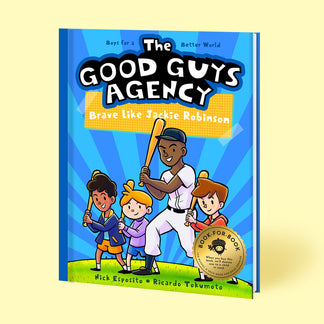 The Good Guys Agency #2: Brave Like Jackie Robinson – Bushel & Peck Books